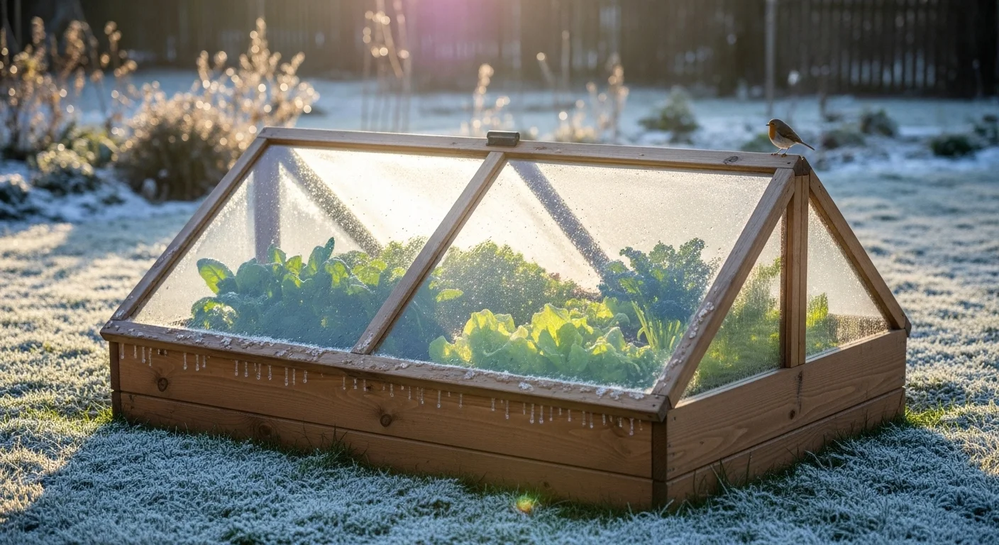 How to Build a Cold Frame for Winter Greens - gardenpositive.com