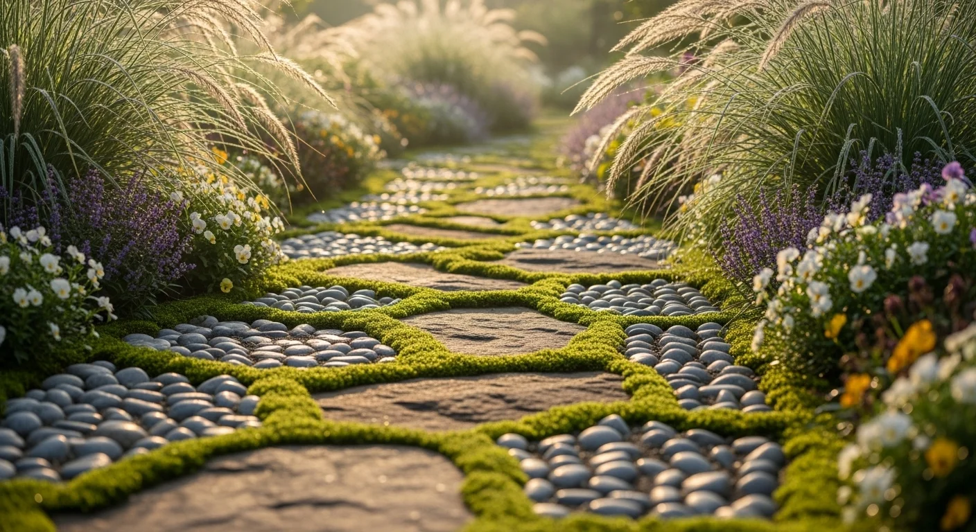 23 Tactile New Year Garden-Path Designs With Texture That Impress Feet ...