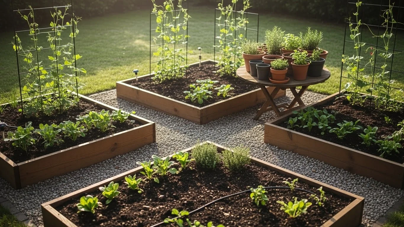 25 Clever Spring Garden Layout Ideas That Maximize Space ...